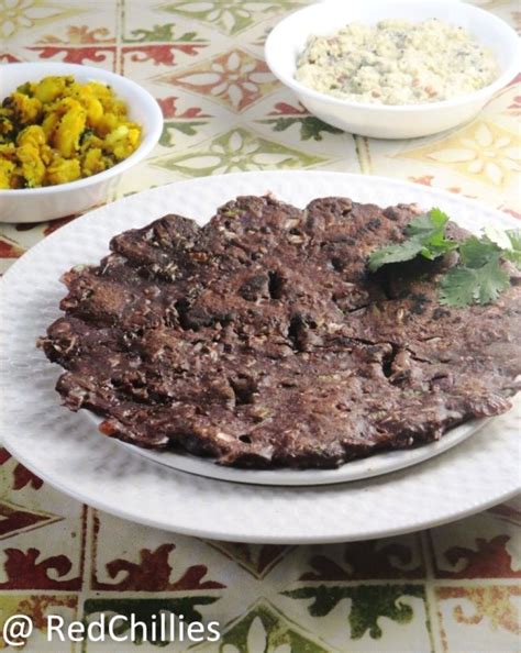 Ragi Rotti Redchillies