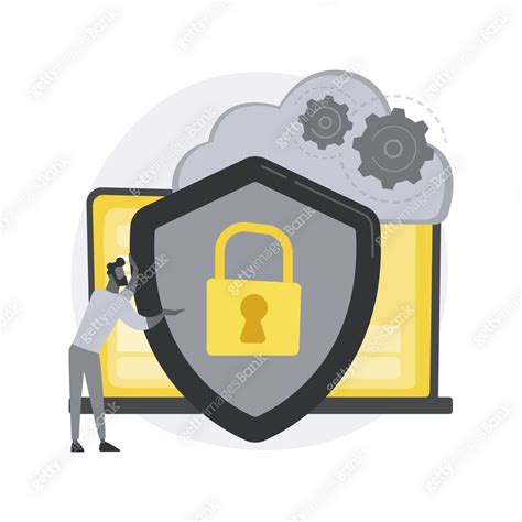 Cyber Security Software Abstract Concept Vector Illustration 이미지 1355969690 일러스트 무료 일러스트