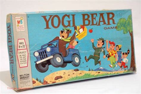 Yogi Bear Game Milton Bradley 1971 Complete Yogi Bear Bears Game