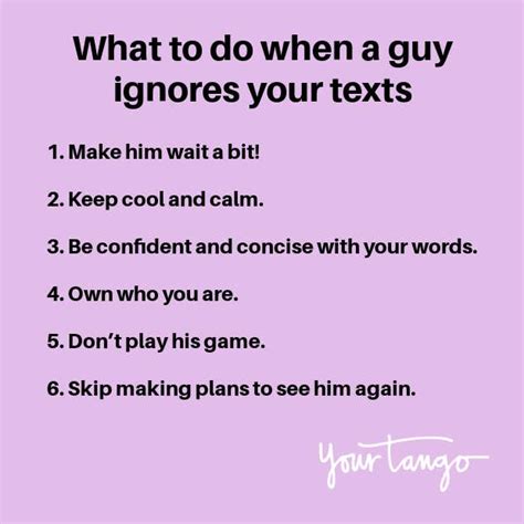 Why Is He Ignoring Me What To Do When A Guy Ignores Your Texts Jillian Jan Yuhas YourTango