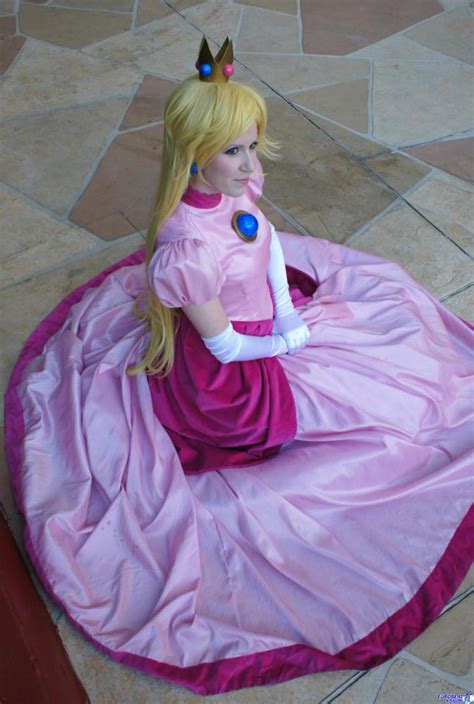 Princess Peach Sitting By O Friend O On Deviantart
