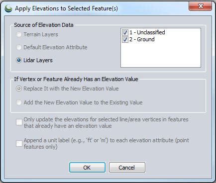 Adding Elevation Values From Terrain To Features