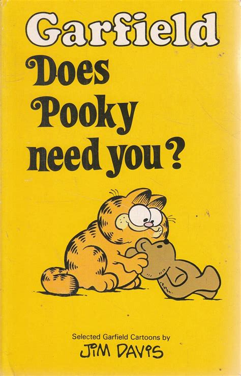 Garfield Does Pooky Need You Garfield Pocket Books Davis Jim