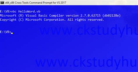 How To Show Hello Word In VB NET Visual Basic