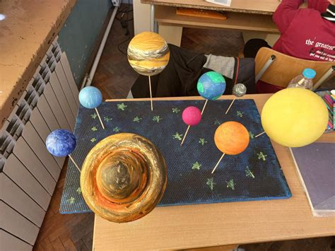 Слънчевата система“ и „Национални и природни паркове и резервати 58 ОУ Сергей Румянцев град