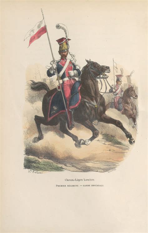 Chevau Légers Lanciers Premier Regiment Garde Impériale Artvee