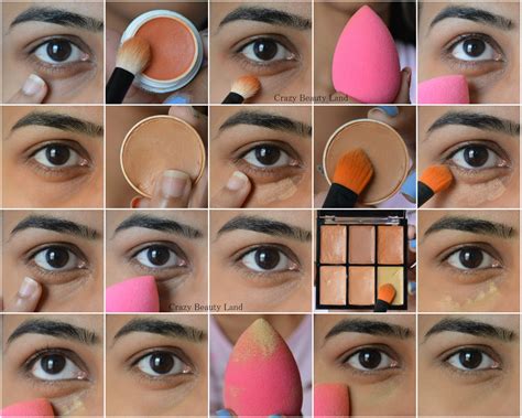 Under Eye Color Correction Concealing Highlight Guide Tutorial Crazy Beauty Land