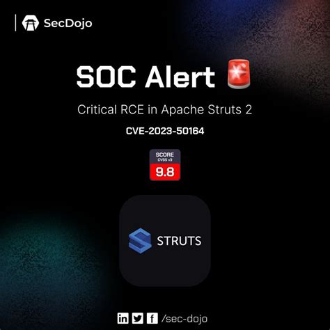 Cybersecurity Apachestruts Vulnerabilityalert Dataprotection Secdojo