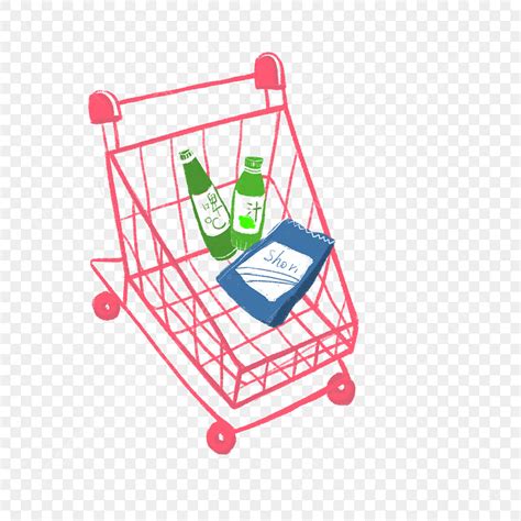 손으로 그린 쇼핑 카트 만화 트롤리 맥주 일러스트 및 음료 쇼핑 그림 쇼핑 카트 클립 아트 손으로 그린 쇼핑 카트 트롤리 Png 일러스트 및 Psd 이미지 무료