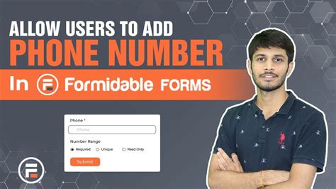 How To Allow Users To Add Phone Numbers In Contact Form Wordpress