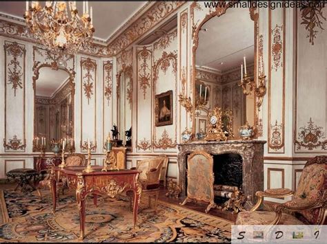 Unique Carved Handmade Rococo Style Furniture In Spacious High Room