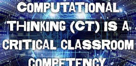 Computational Thinking The Next C