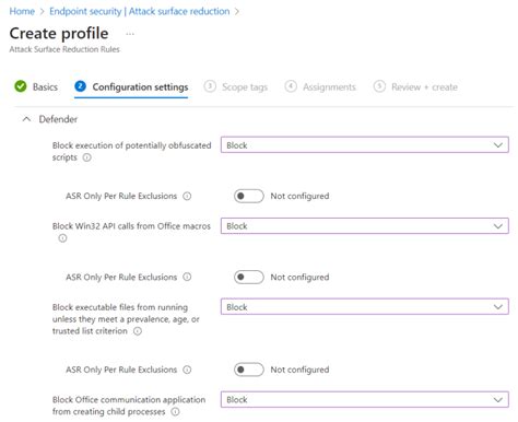 Microsoft Intune 15 Attack Surface Reduction Rules 2codemonte