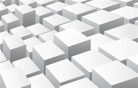 3d White Cube Abstract Background 22726401 Vector Art At Vecteezy