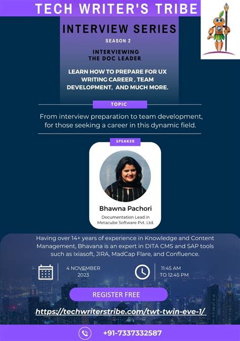 Tech Writers Tribe On Linkedin Techwriterstribe Twtevent