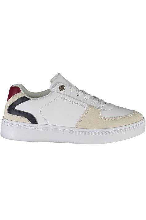 Tommy Hilfiger White Polyester Sneaker To 20365