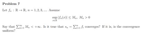 Solved Problem Let Fn R R N Assume Chegg