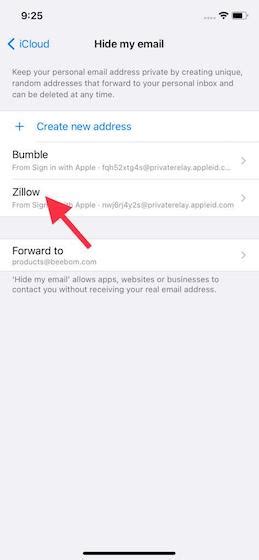 what is hide my email in ios 15 and how to use it 2021 beebom