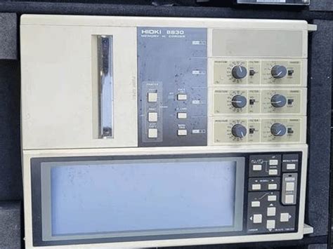 Hioki 8830 Memory Hi Corder Rescience