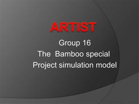 project simulation model pptx gardening home and garden