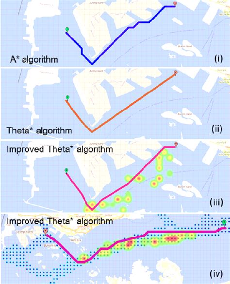 Origin Destination Route Planning I A Algorithm Ii Theta Download Scientific Diagram