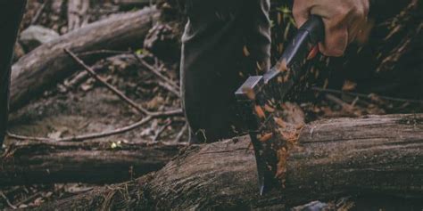 How To Split Logs Without A Log Splitter Backyard Mike