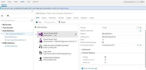 Tfs Visual Studio Team Services Build Cannot Find Sln Files Stack