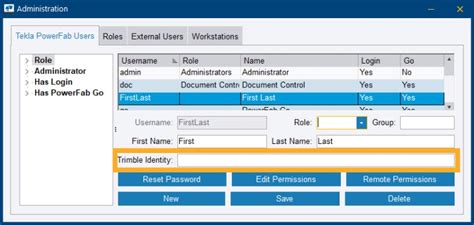 Create Named Device Trimble Identity Login Email Accounts For Powerfab Go Tekla User Assistance