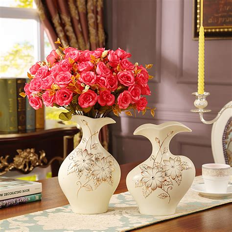 Купить Цветочная ваза Европейский роскошные вазы керамические украшения ...