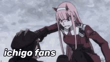 Zero Two Licked Ichigo Darling In The Franxx GIF Zero Two Licked Ichigo Zero Two Ichigo