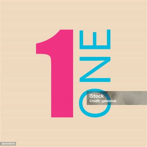 단어 고 한 벡터입니다 첫 번째 서식 파일 아이콘입니다 하나의 기호 실루엣 0명에 대한 스톡 벡터 아트 및 기타 이미지 0명 1 개념 Istock