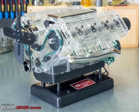 Building A 1 3 Scale Model Of A V8 Engine Team BHP
