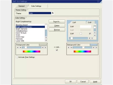 Como Alterar A Cor No Sap Gui