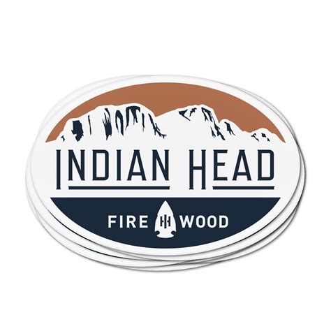 Oval Hermis Peak Sticker