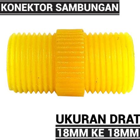 Jual Konektor Sambungan Mm Ke Mm Model Drat Luar Kota Depok Tukura Tokopedia