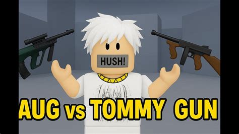 Aug Vs Tommy Gun… Which Is Better 🔫🔥 Roblox Rivals Youtube