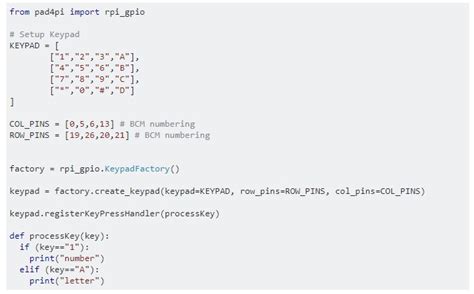 Keypad Matrix X Python Code Error Raspberry Pi Stack Exchange
