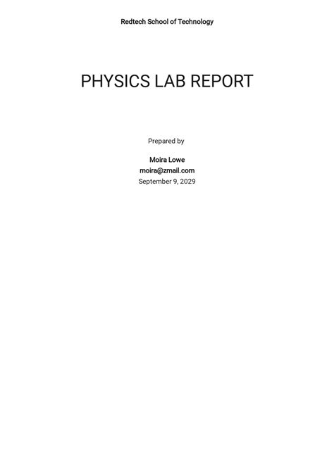 Lab Report Introduction Example Physics At Jamie Spinelli Blog