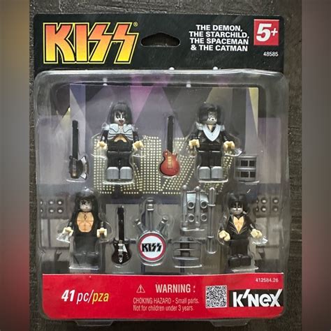 Knex Toys Nwt Kiss Lego Style Mini Figures Poshmark