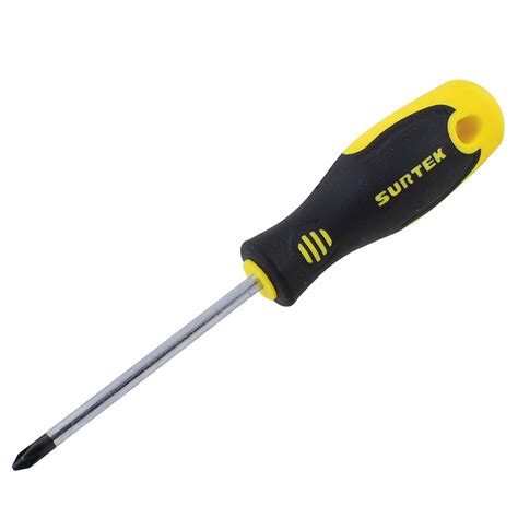 Surtek Bi Material Screwdriver Round Shank Phillips® 2 1 4x6