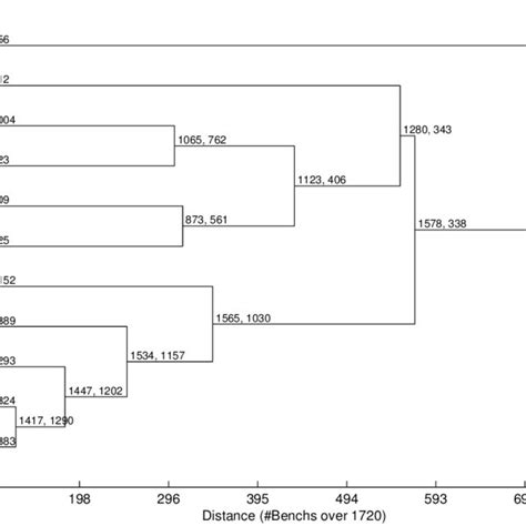 Clustering Of The Solvers According To Their Ability To Solve The