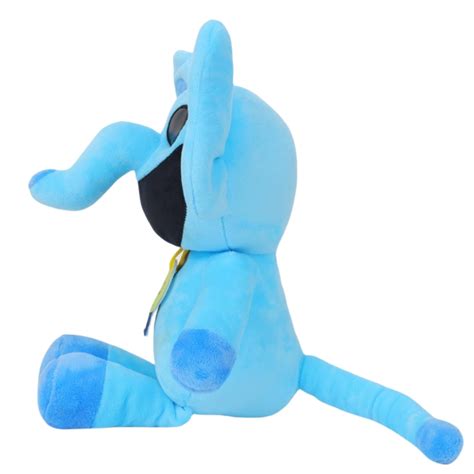 Jucarie De Plus Bubba Bubbaphant The Smiling Critters Creaturi Zambitoare Albastru 30 Cm