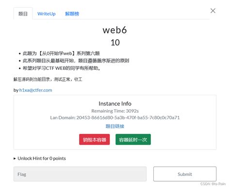 Ctfshow Web入门 Web6ctfshow Web6 Csdn博客