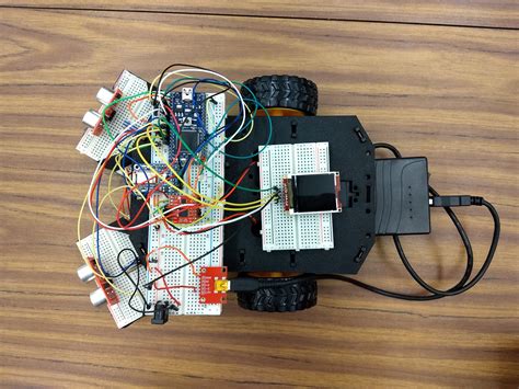 obstacle avoiding robot utilizing a potential field mbed