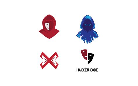 Anonymous Hacker Illustration Vector Flat Design