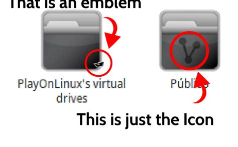 Filemanager Where Are The Emblems Coming From On The Default Folders Ask Ubuntu