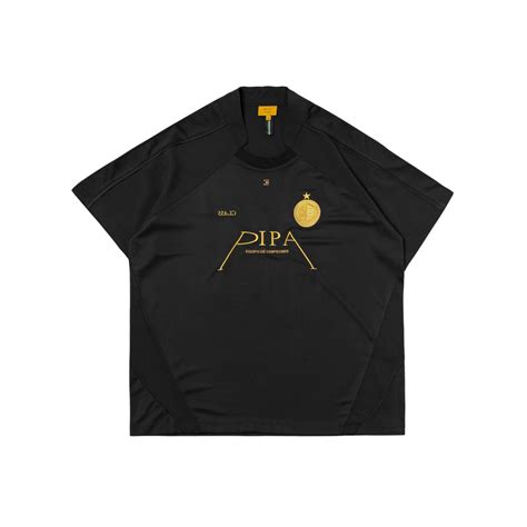 Jersey Pipa Black And Gold Class