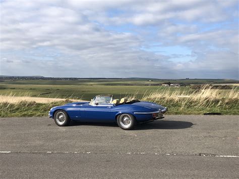 jaguar e type s3 v12 restomod turrino wire wheels