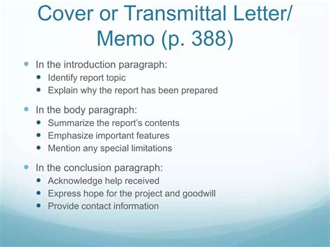 Formal Reports And Proposals Pptx