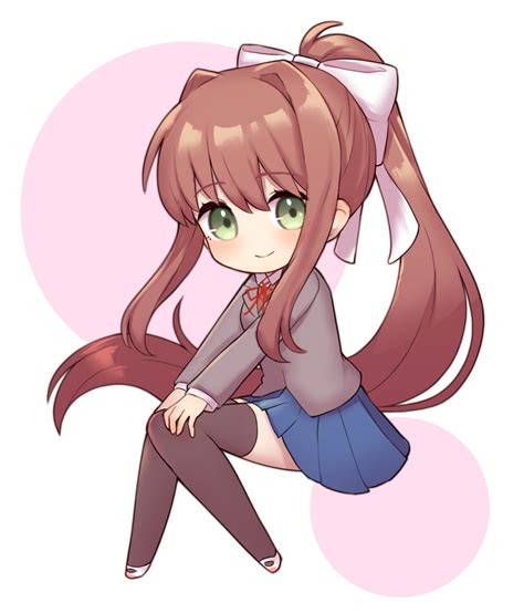 Monika Doki Doki Literature Club Doki Doki Literature Club Art